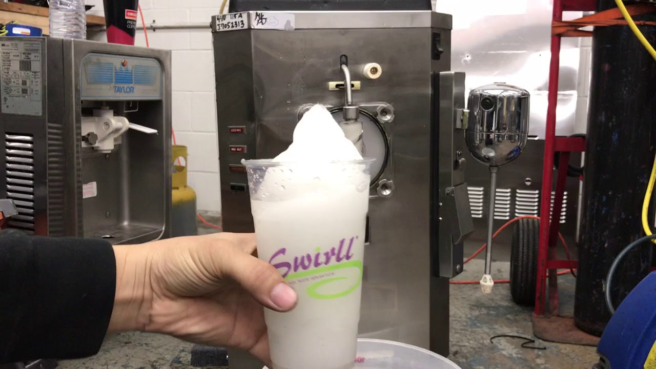 Taylor 430 Frozen Beverage Machine Mix Test J7052313 - YouTube