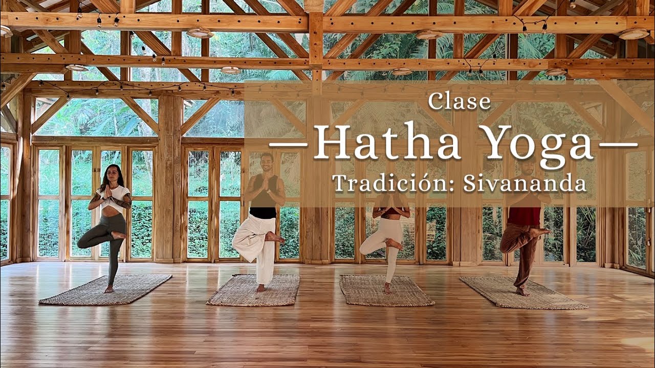 Clase Hatha Yoga Intermedio. Por: Swami Premananda 🧡 - YouTube