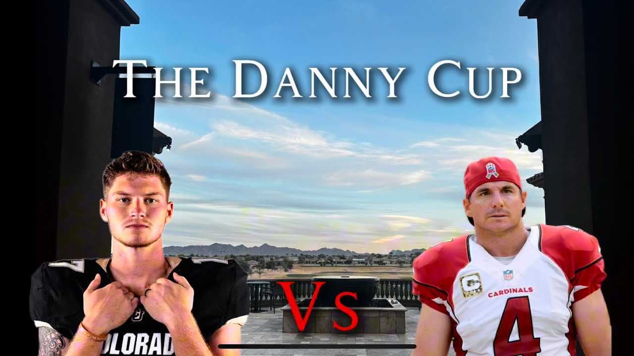 NFL Kicker Jay Feely vs. NCAA Kicker Jace Feely | Danny Cup Rnd 1 ...