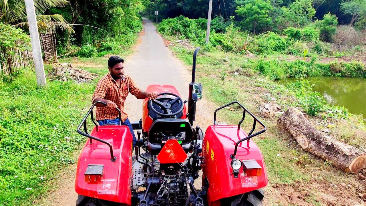 Mahindra Yuvo Tech Plus 405 | Road running with empty tipper | Rear Cam ...