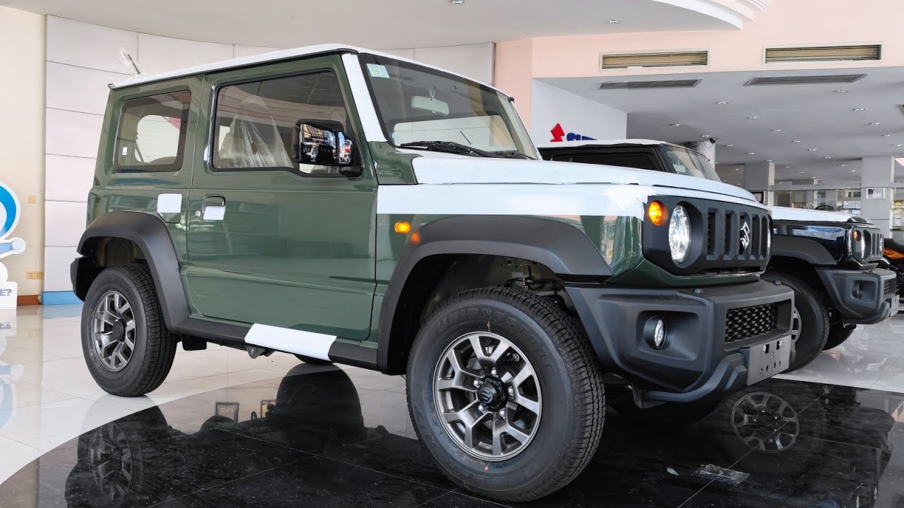 2023 Suzuki Jimmy All Grip Jungle Green Exterior Interior Reviews - YouTube