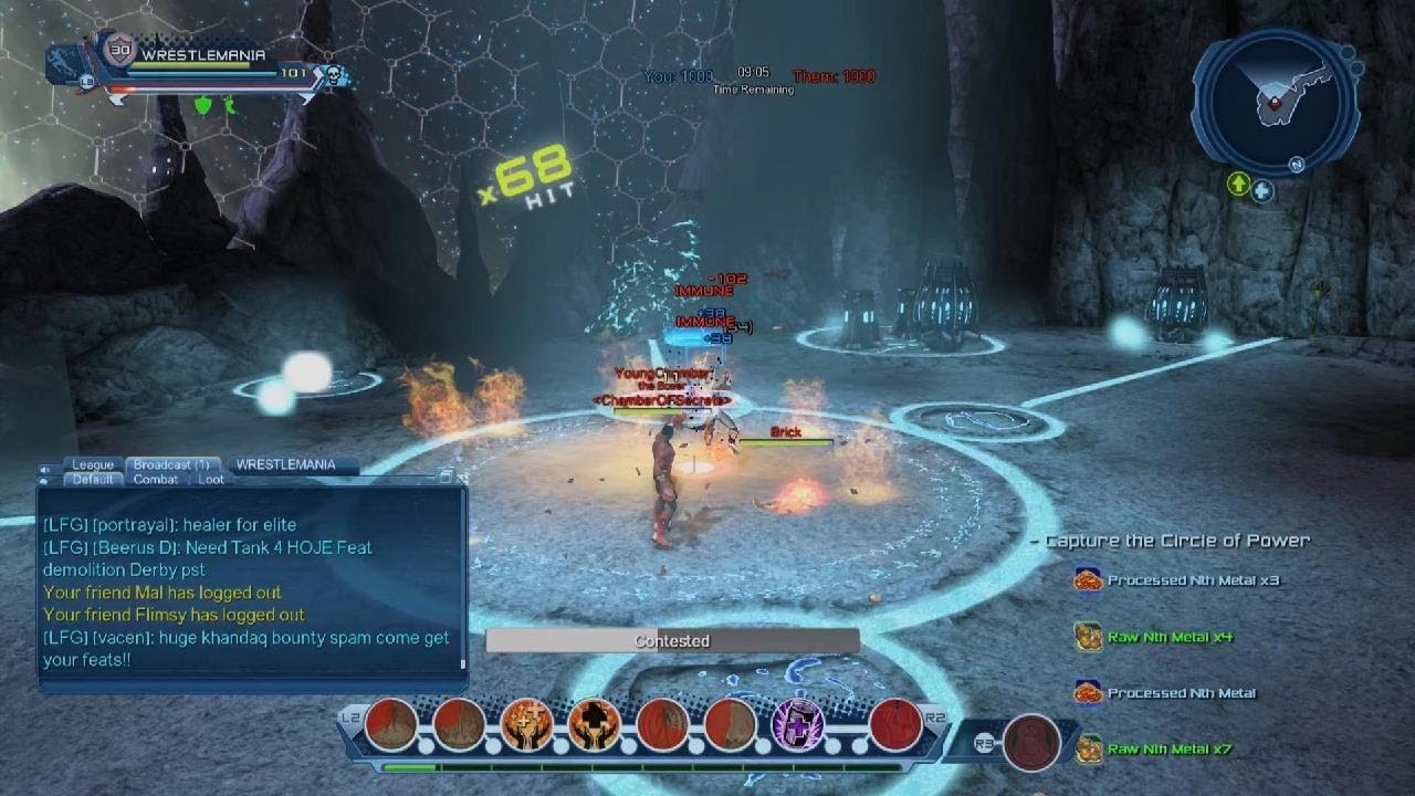 DCUO Fire Tank VS Earth Tank - YouTube