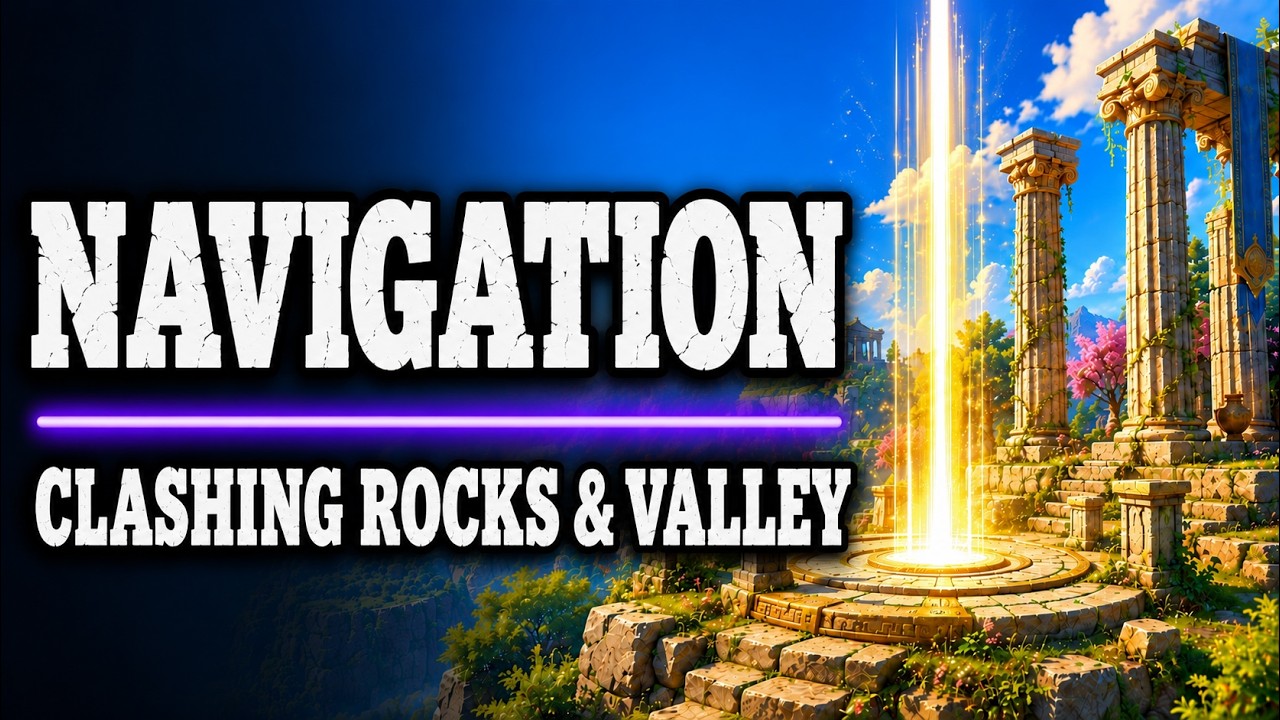 All Clashing Rocks & Valley of Eternal Spring Navigation Challenges (6 ...