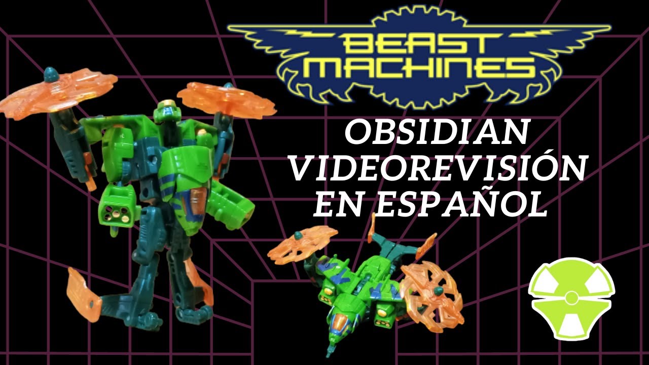 Transformers Beast Machines: Obsidian Video Review en Español - YouTube