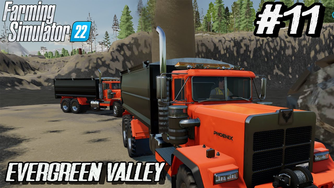 FS 22👷‍♂️🚧Supply of raw material to concrete factory👷‍♂️🚧(Evergreen ...