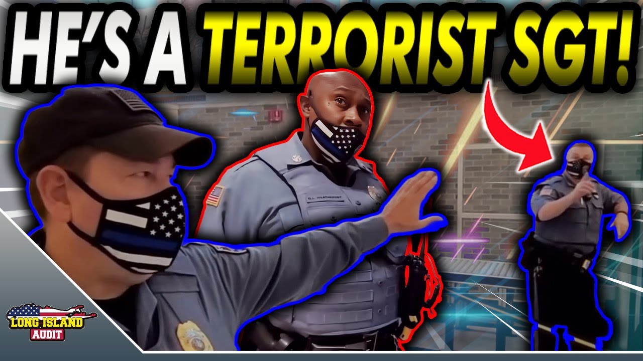 Thin Blue Line GANG Member Exposes Himself As A Tyrant! - YouTube