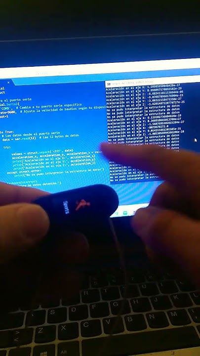 Leer datos del smartwatch con python - YouTube