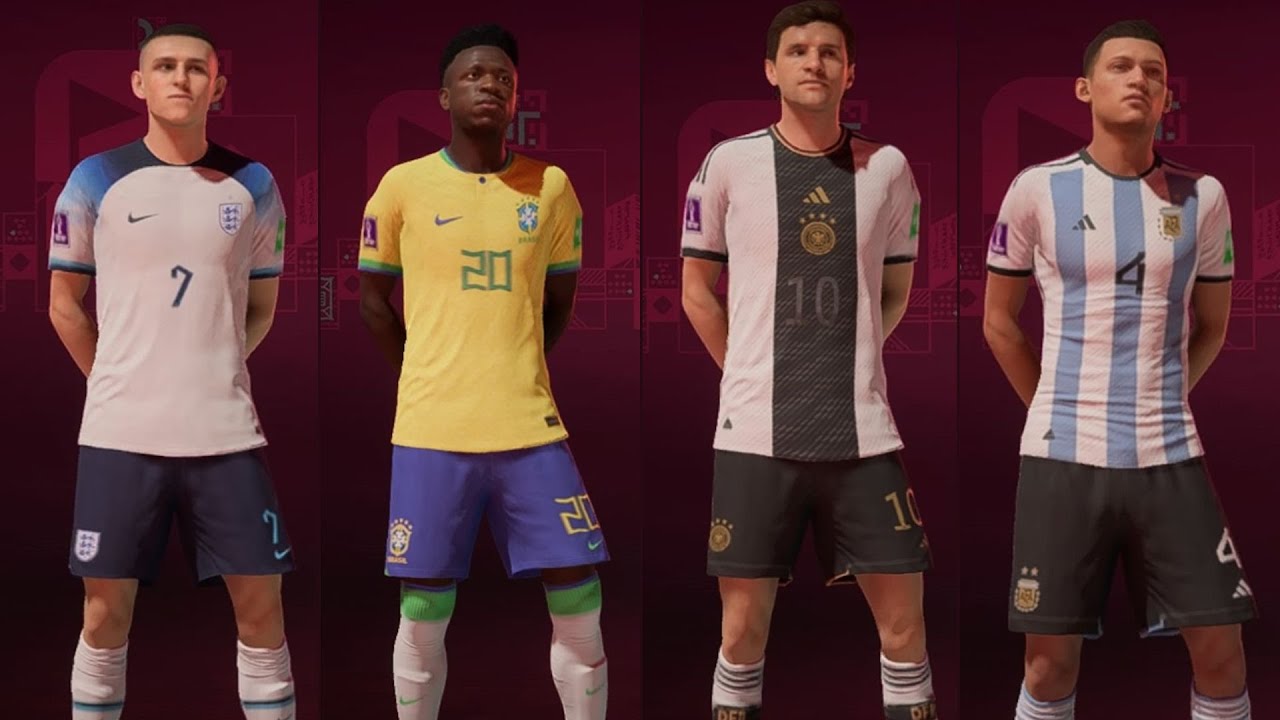 World Cup Kits Fifa 23