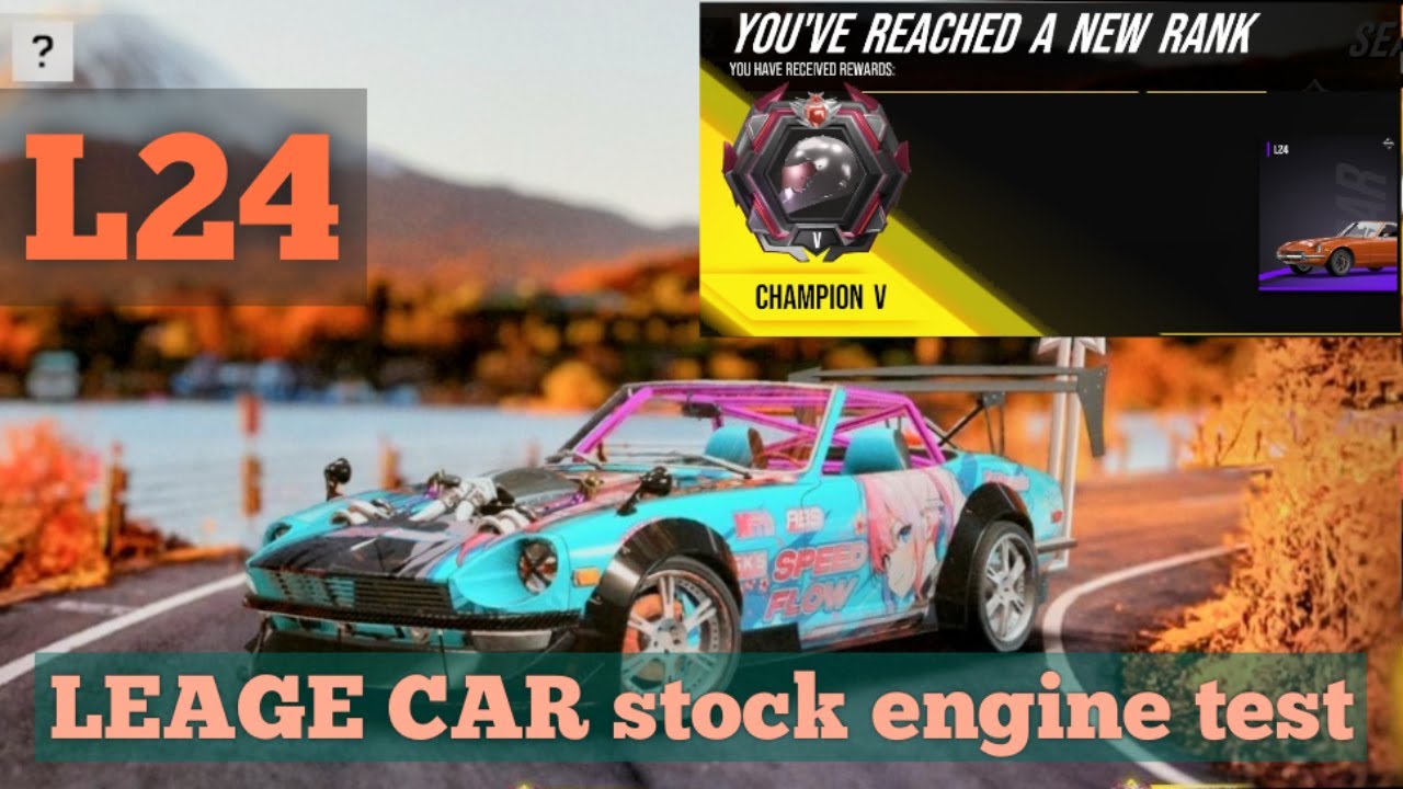 NEW LEAGUE FREE CAR L24 | Drive zone online new car test | L24 stock ...