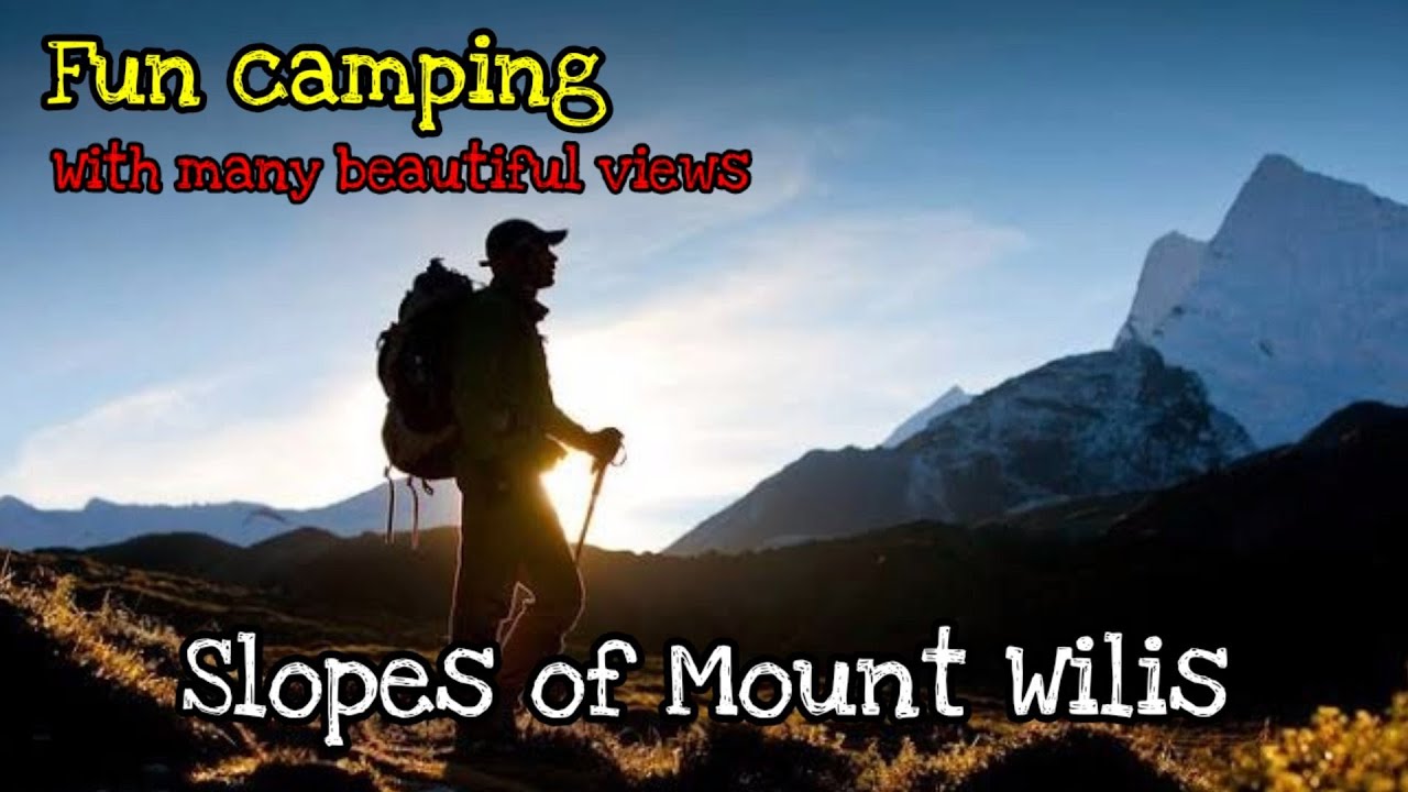 Camping on the slopes of mount Wilis | Berkemah di lereng gunung Wilis ...
