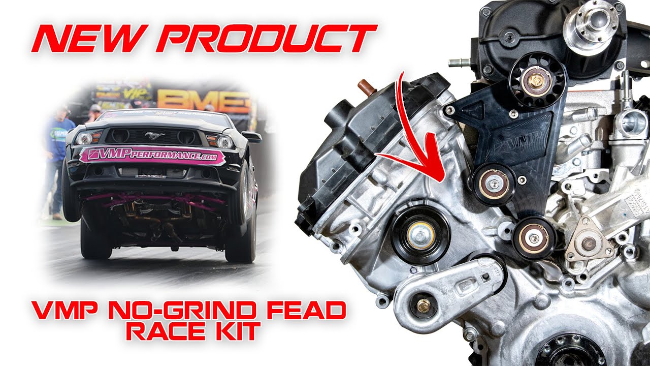 VMP No-Grind FEAD Race Kit for Supercharged Coyote || New Product - YouTube