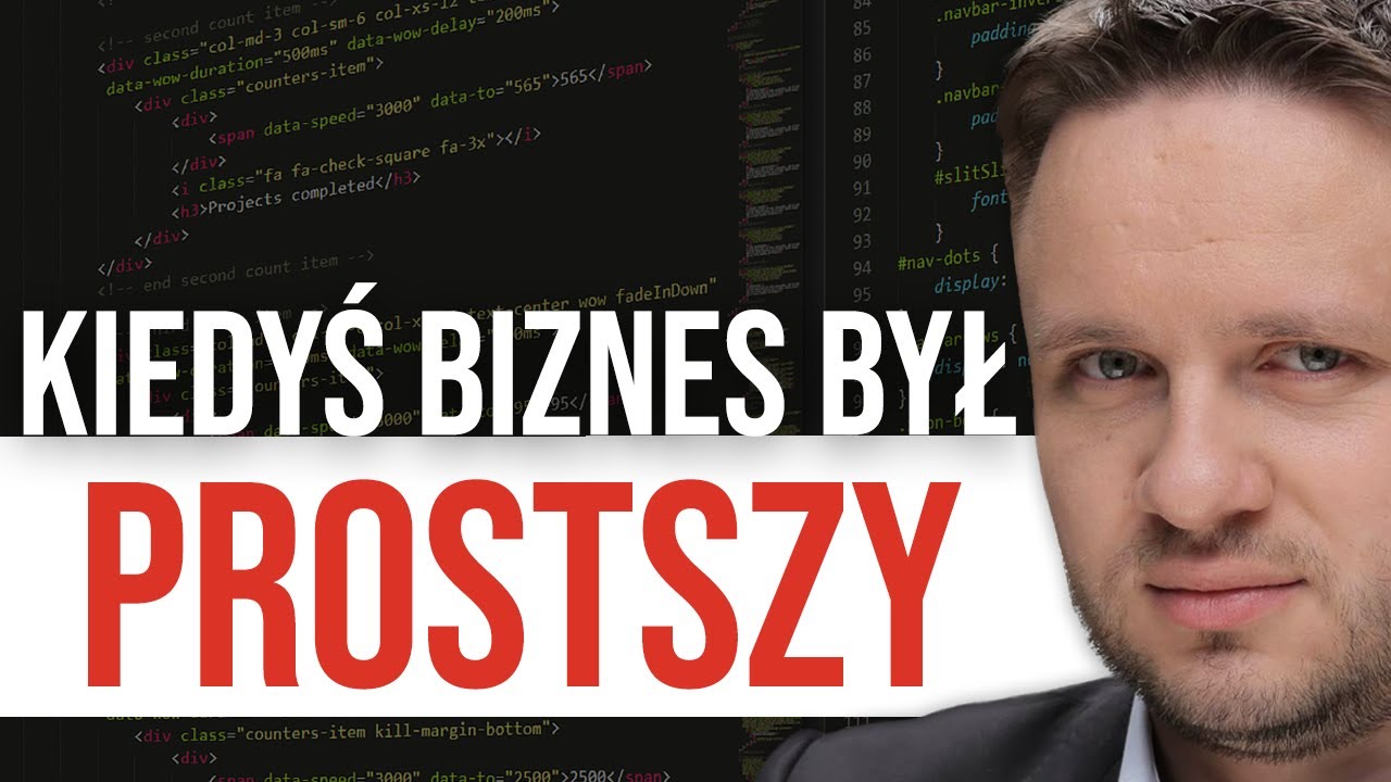 Kiedyś BYŁO ŁATWIEJ?! Konkurencja w biznesie BYŁA MNIEJSZA? Robert ...