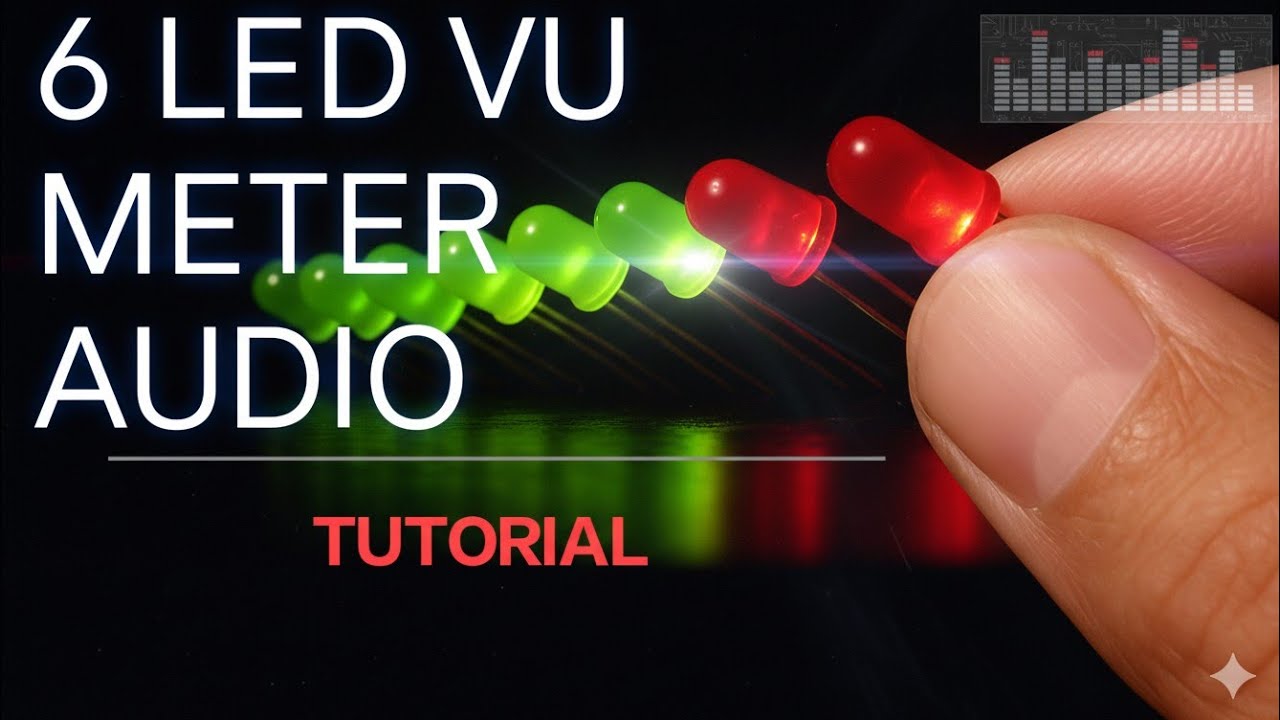 Tutorial VU Meter Display Audio | Mudah Dibuat, Hasil Keren! - YouTube