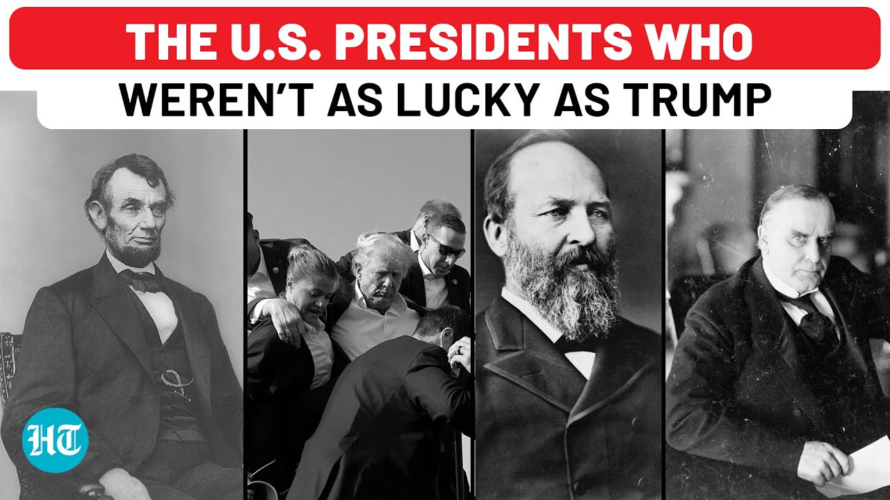 Trump Shooting Puts Spotlight On Four US Presidents Assassinated While ...