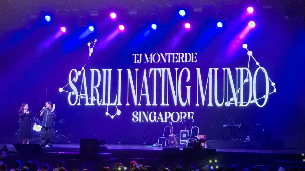 TJ Monterde Sarili Nating Mundo Singapore Part 1 || Jovelyn Mirambel ...