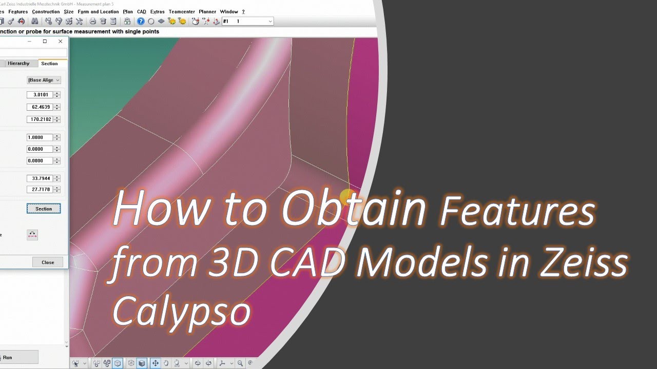 How to Obtain Geometric Features from 3D CAD - YouTube