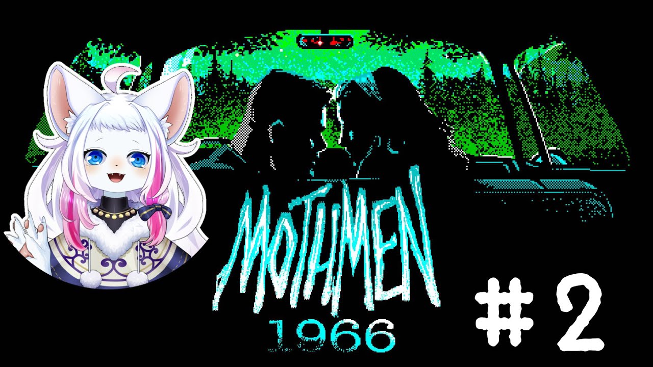 ＃2 Mothmen 1966 ドット絵のビジュアルノベルゲーム - YouTube