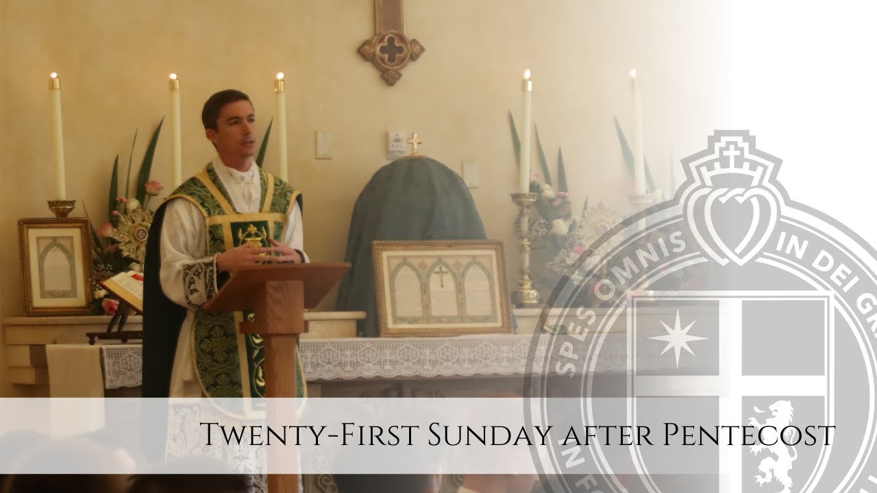 Sermon - "Do whatever He tells you" - Rev. Fr. Brooks - 21st Sunday ...