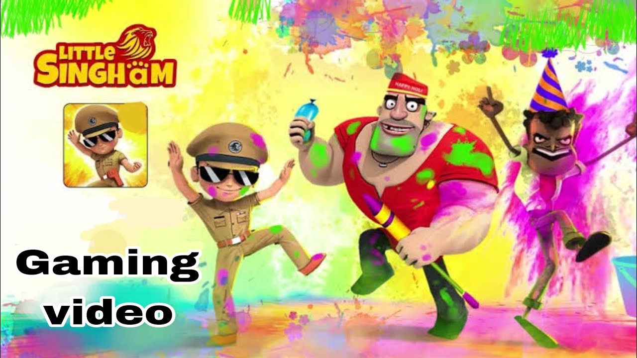 Little singham new beast run animation gameplay - YouTube