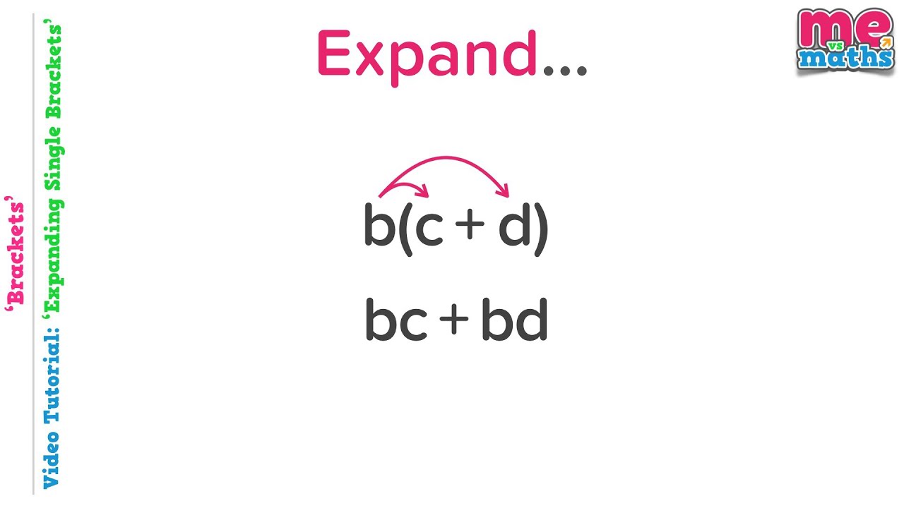 Expanding Single Brackets Tutorial Revision YouTube
