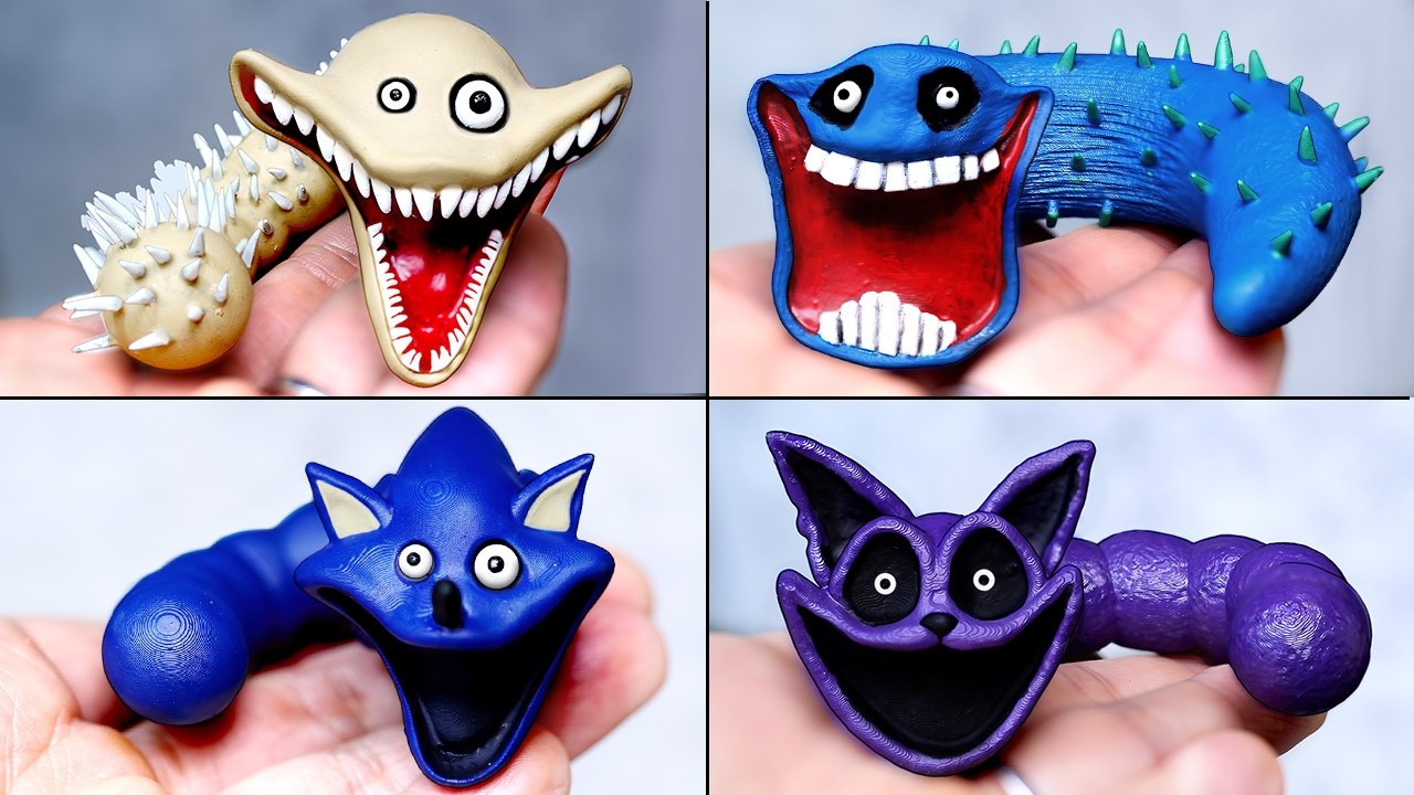[Roblox]Making Phase 2 Hungry Worm, Hungry Snake, Hungry CatNap Worm ...
