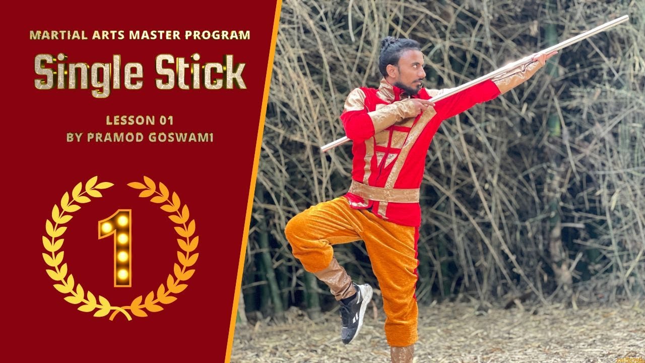 001 SINGLE STICK || Single Stick Lesson one: Free For Everyone by ...