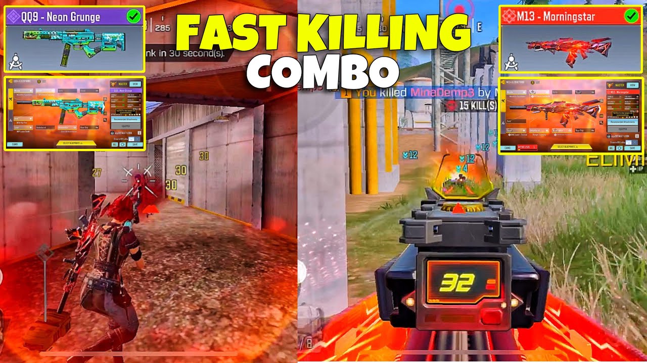 Try QQ9 + M13 IS THE FAST KILLING COMBO IN CODM BR | CALL OF DUTY MOBILE BATTLE ROYALE GAMEPLAY ...