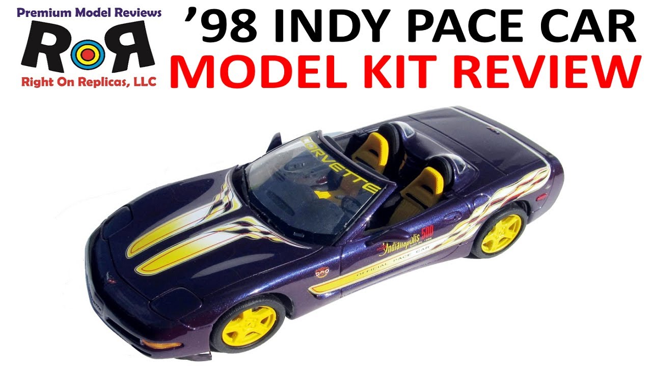 1998 Corvette Indy 500 Pace Car 1:25 Scale Revell 2857 -Model Kit Build ...