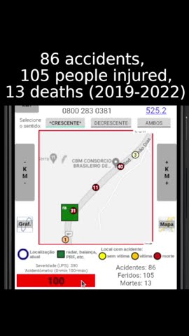 Should Waze or Google Maps have a "History of crashes" alert? - YouTube