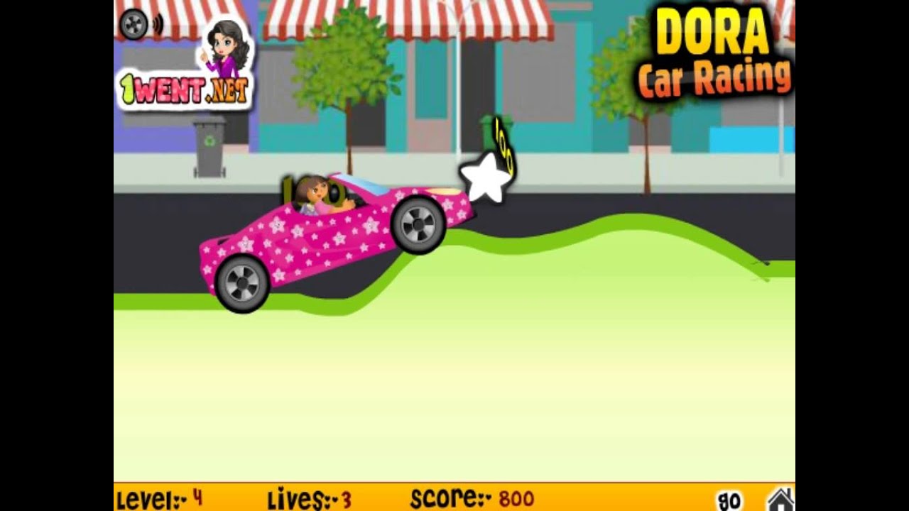 Dora Car Racing Movie Games HD NEW ! - YouTube