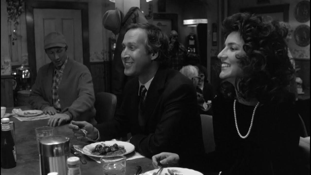 Funny Farm - 1988 - Chevy Chase - Madolyn Smith Osborne- Lamb fries scene - YouTube