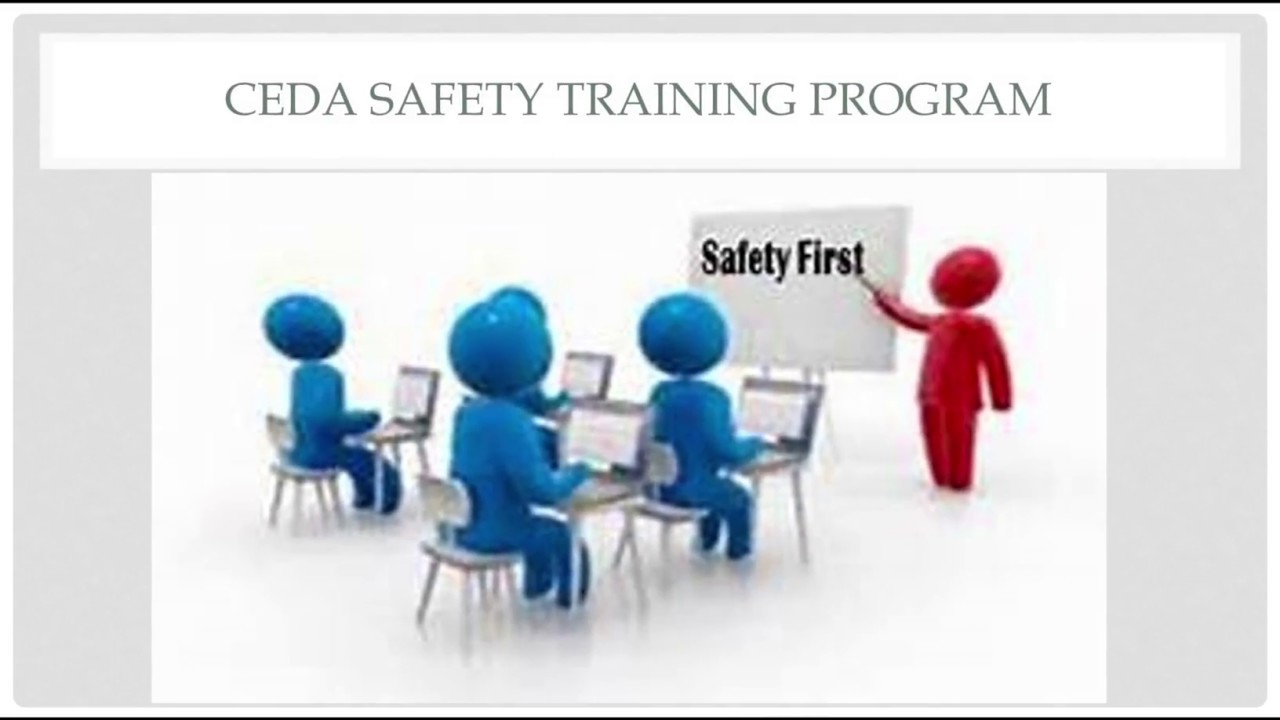 CEDA Safety Training part 1 - YouTube