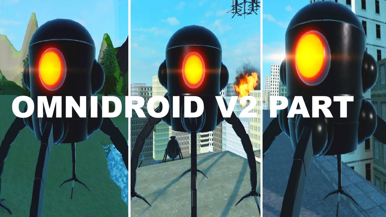 How to get OMNIDROID PART V2 BADGE + OMNIDROID V2 MORPH in OMNIDROID ...