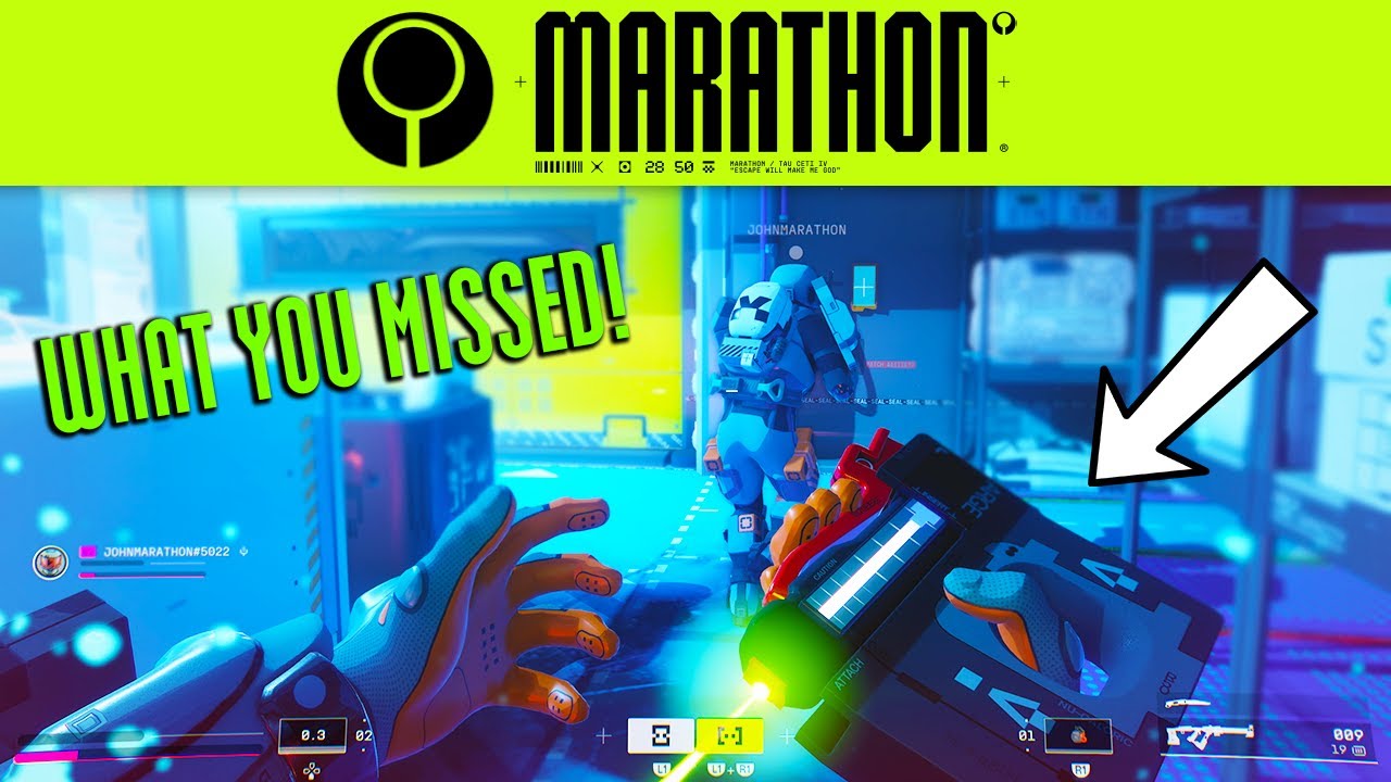 MARATHON FIRST LOOK! How To Play, First Gameplay and Everything You ...