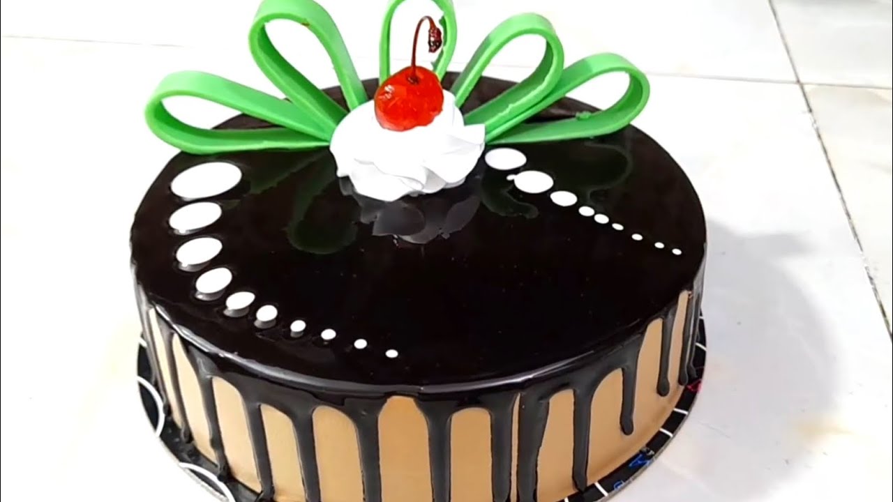 Chocolate Cake Design At Homemad lll New Chocolate Decoration Cake Idea ...