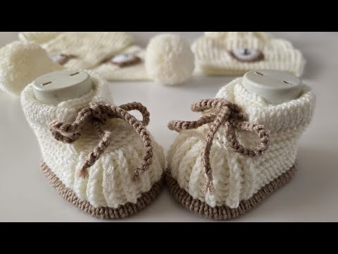 EN KOLAY SELANİK BEBEK PATİĞİ 🧶 Ayıcıklı Takımın Parçası (Adım Adım)