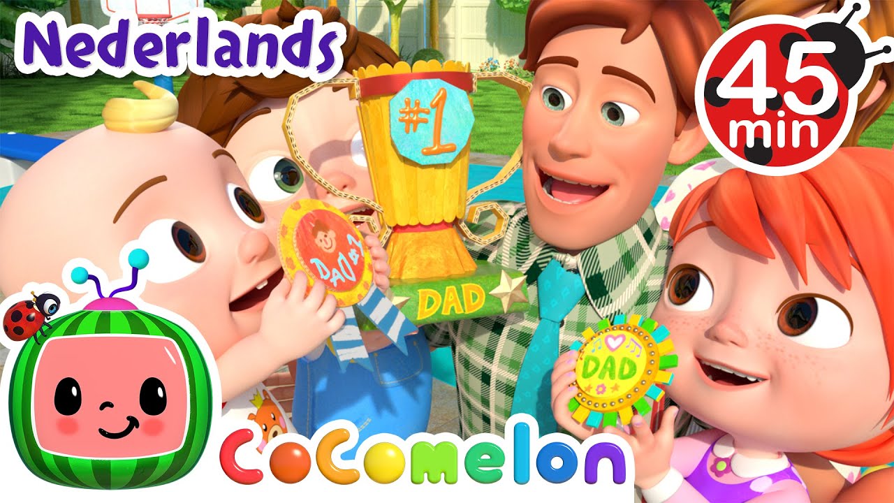 Mijn papa | CoComelon Nederlands - Kinderliedjes - YouTube