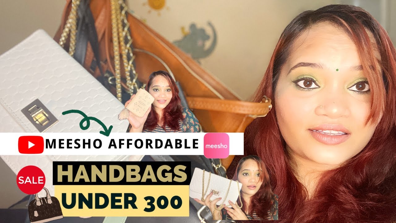 Unbelievable! 👀 Meesho Handbags Under ₹300?! 🤯Style with Anita - YouTube
