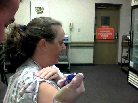 Flu Shot with Bioject Needle-free Zetajet - YouTube