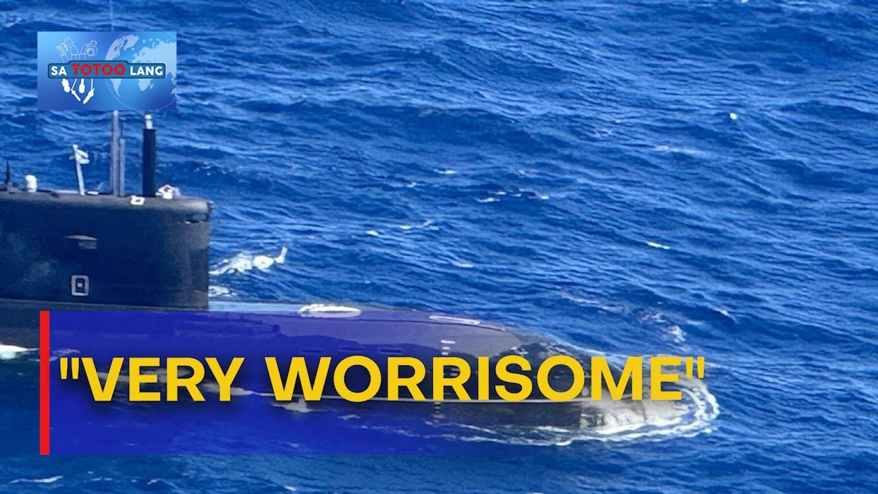 PBBM sa Russian submarine sa WPS: Very worrisome| #STL - YouTube