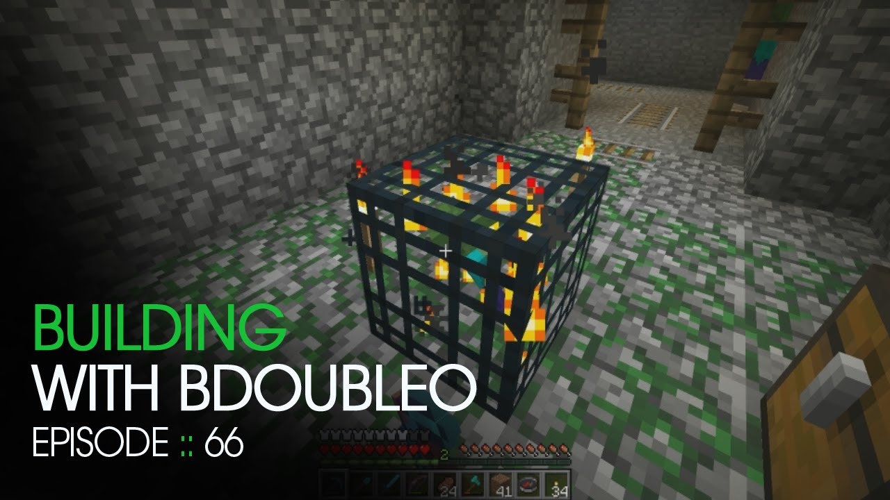 Minecraft Building with BdoubleO - Episode 66 - A' Caving We Will Go ...