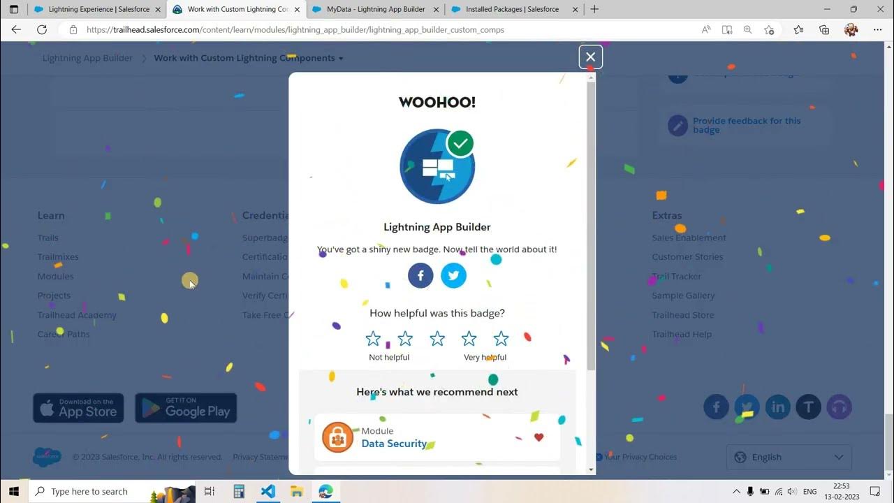 Work with Custom Lightning Components || Lightning App Builder - YouTube