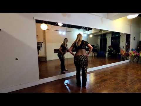 Learn Belly Dance External Hip Circle with Souzana