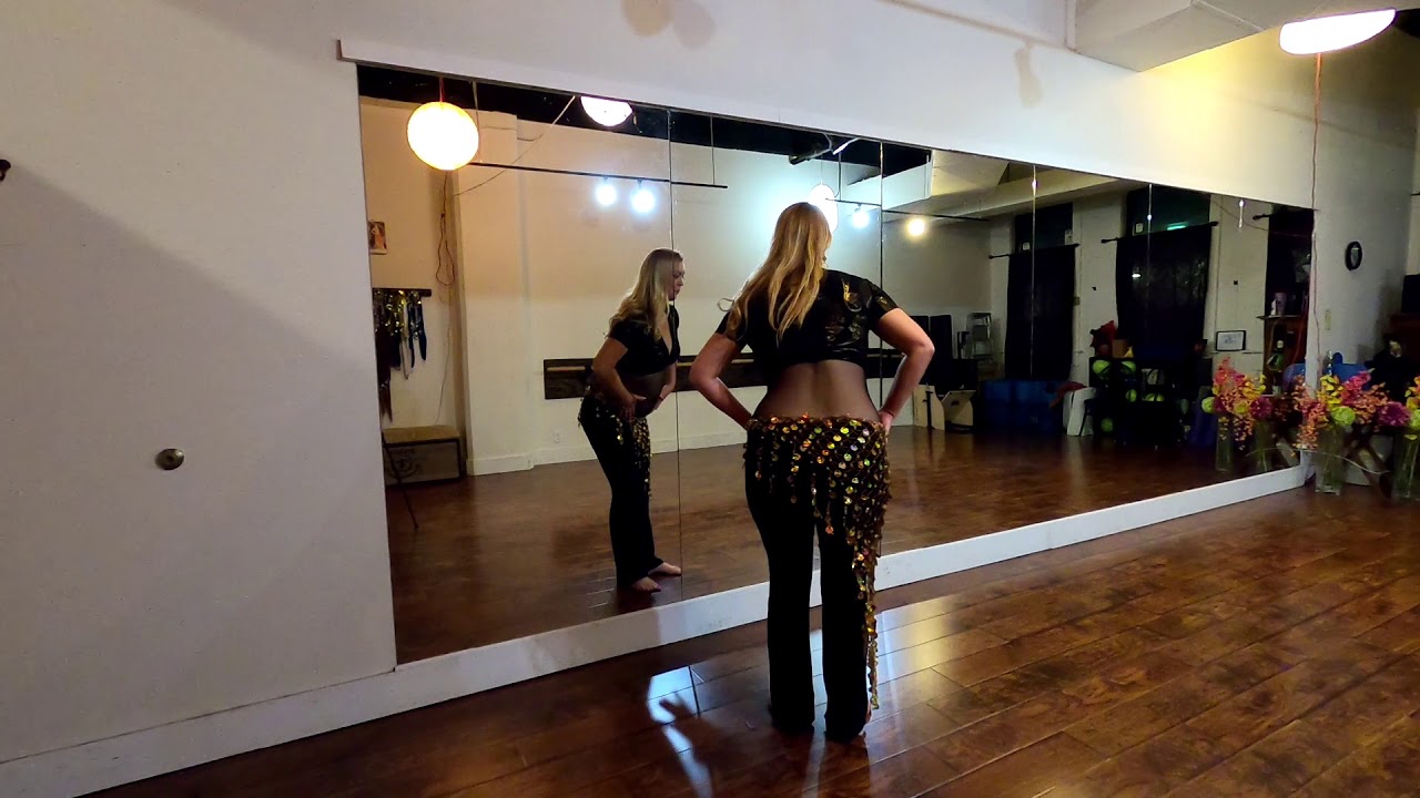 Learn Belly Dance External Hip Circle with Souzana - YouTube
