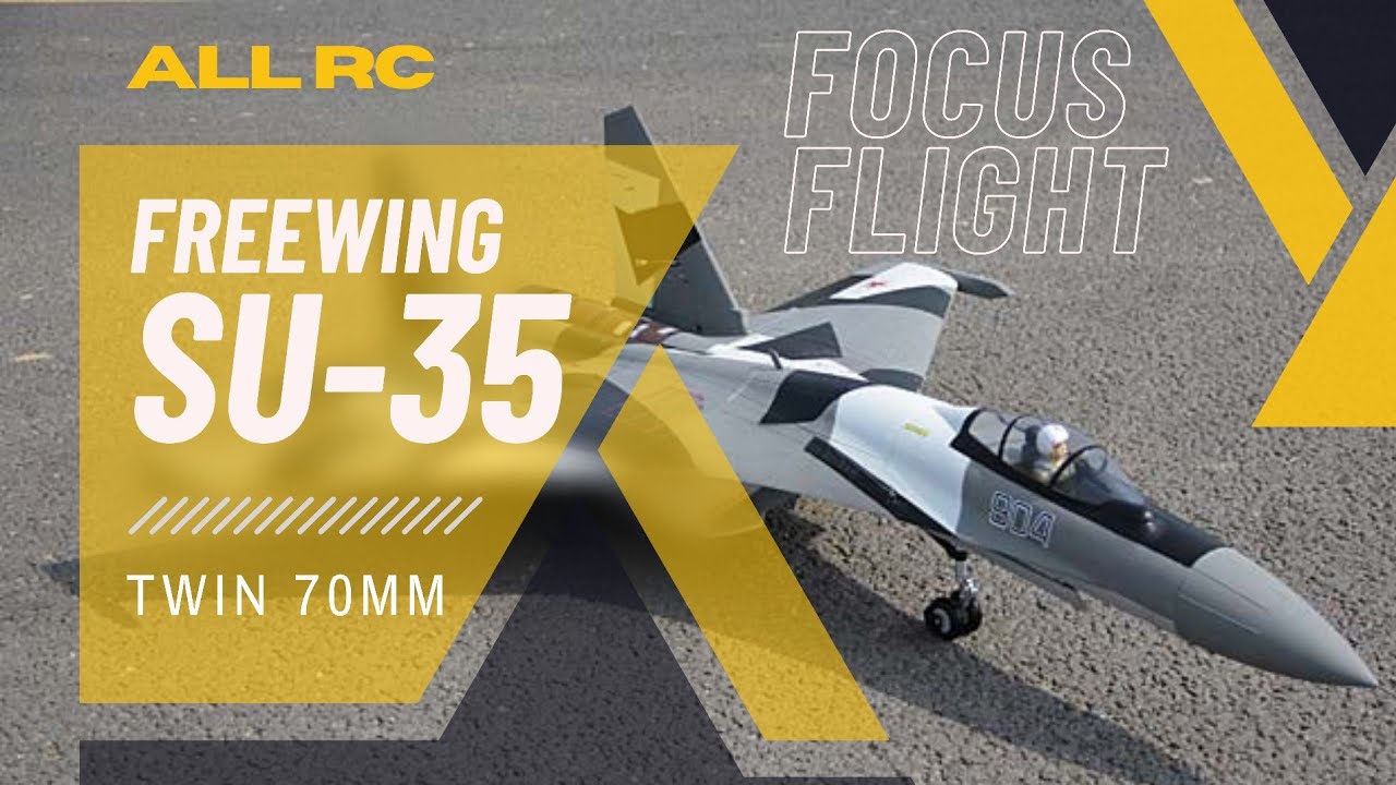 Freewing Su-35 - Focus Flight - YouTube