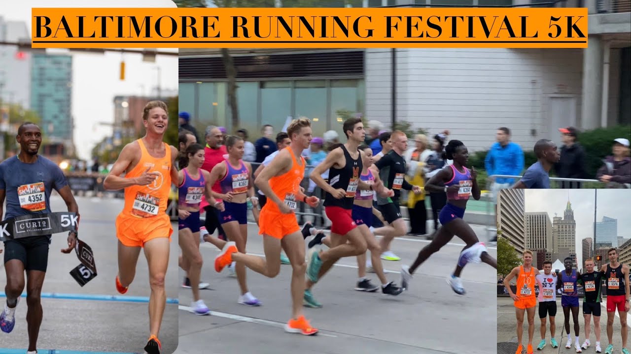 ROAD 5K (CLOSE FINISH WITH PRO RUNNERS) - YouTube
