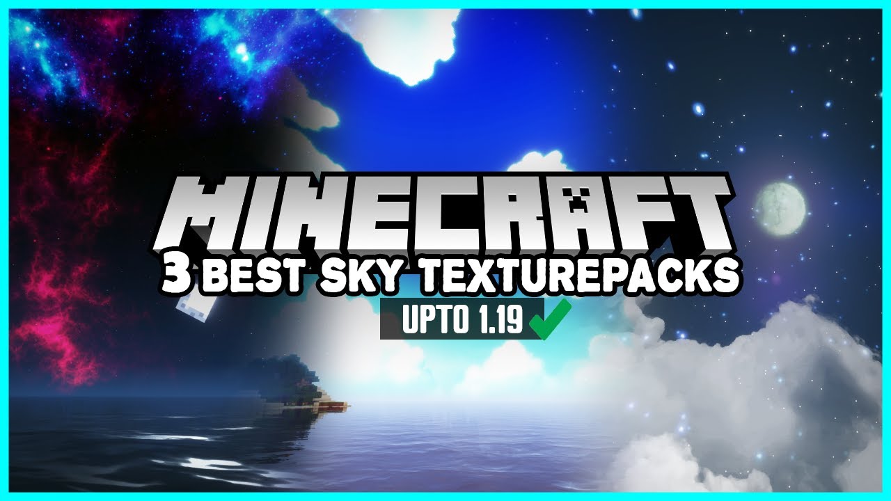 Minecraft: Top 3 custom sky texturepacks - YouTube