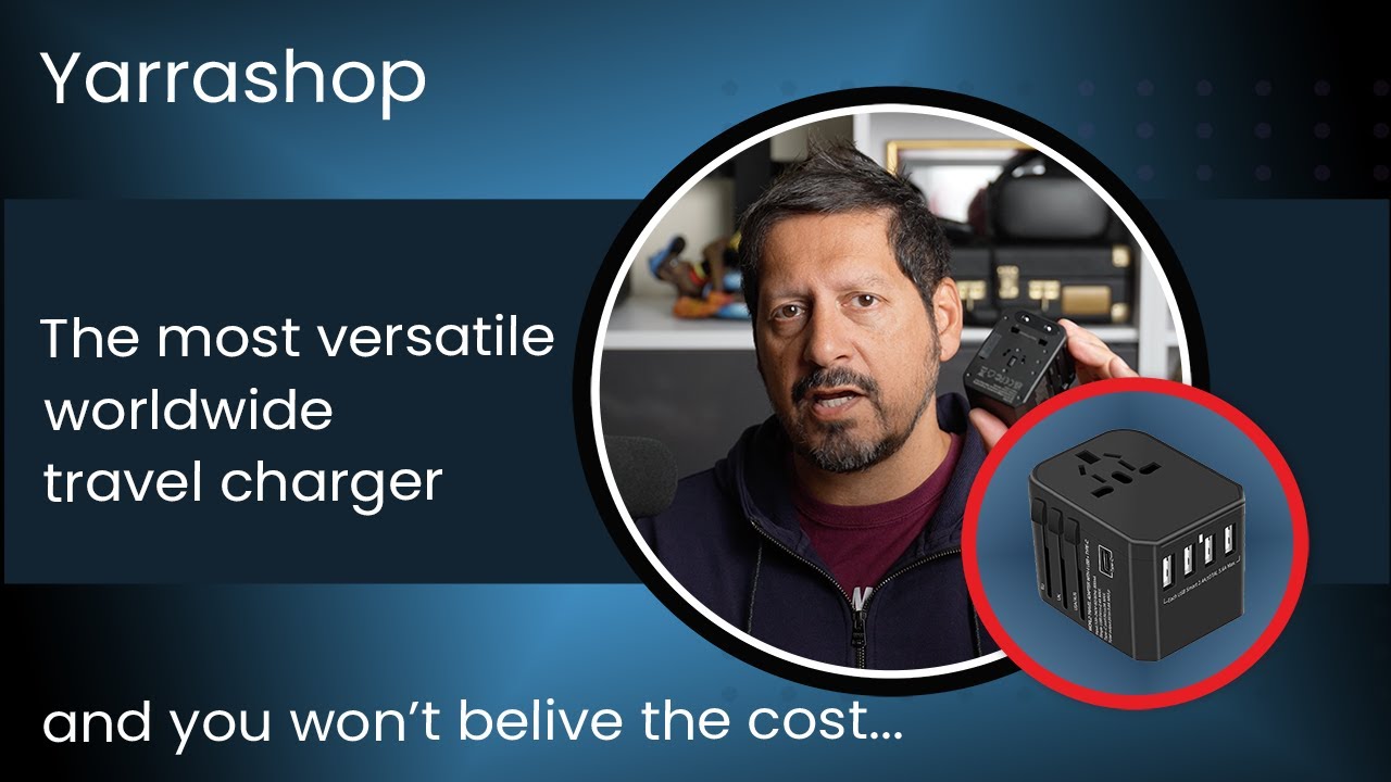 The most versatile worldwide travel plug from Yarrashop - YouTube