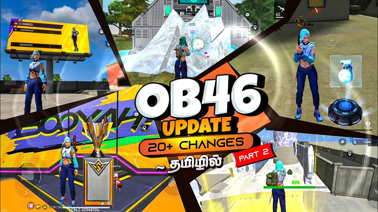 😍 OB46 Update Changes in Freefire (Part-2) 💥🤯| ff Ob46 advance updates ...
