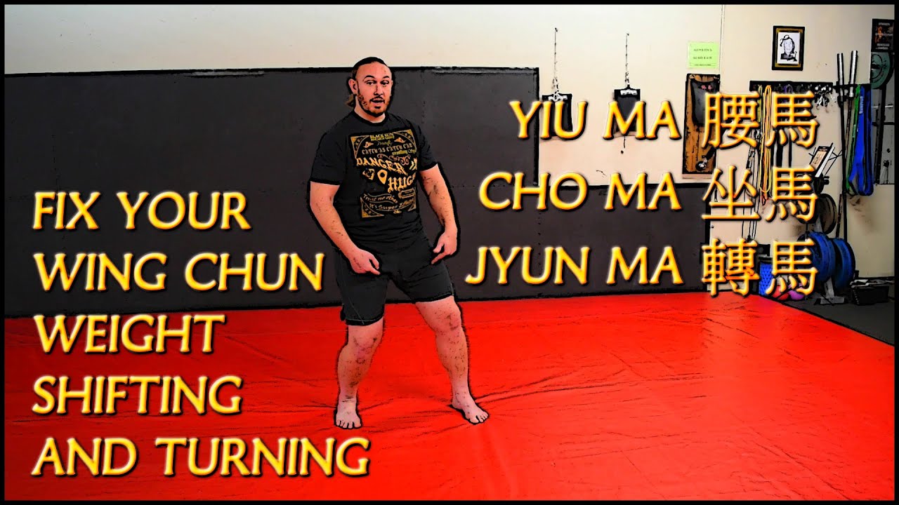 How to Shift and Turn in Wing Chun | Yiu Ma 腰馬 | On The Mat - YouTube